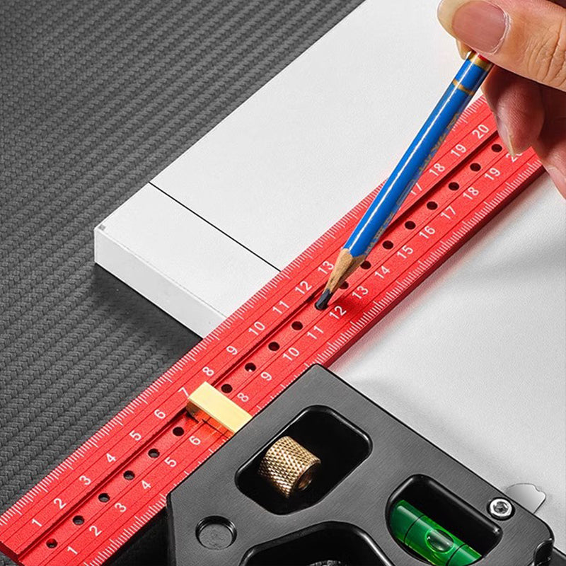 🔥Combination Square Ruler 45-90 degree Marking📏 – detchome